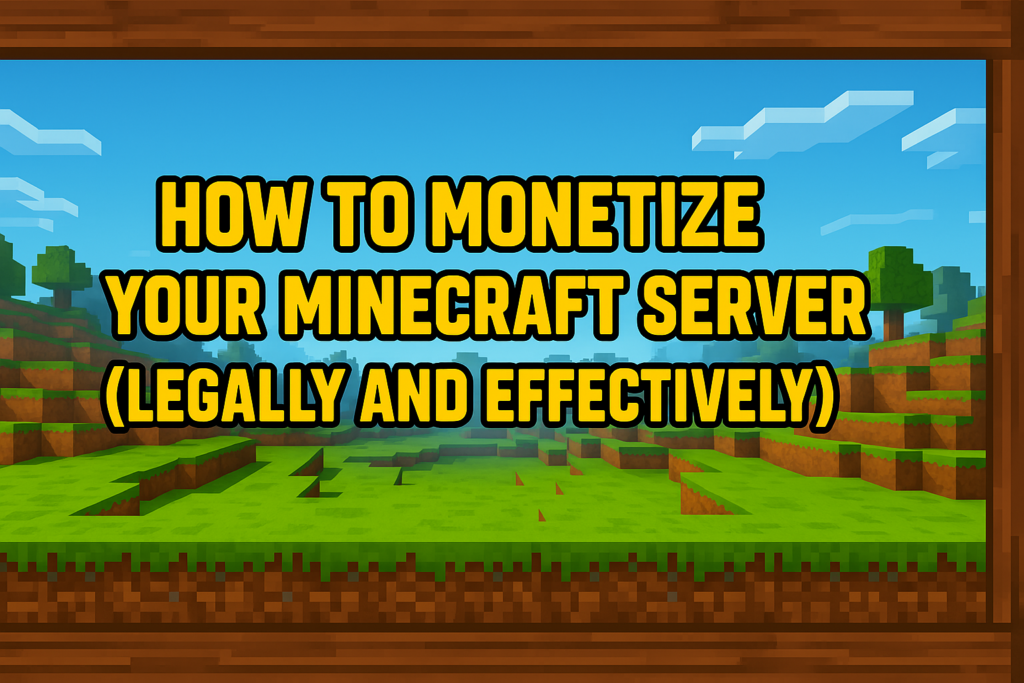 How to Monetize Your Minecraft Server (Legally and Effectively ...
