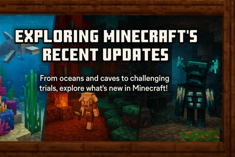 Minecraft Updates: From 1.13 to 1.21 | GGServers Blog