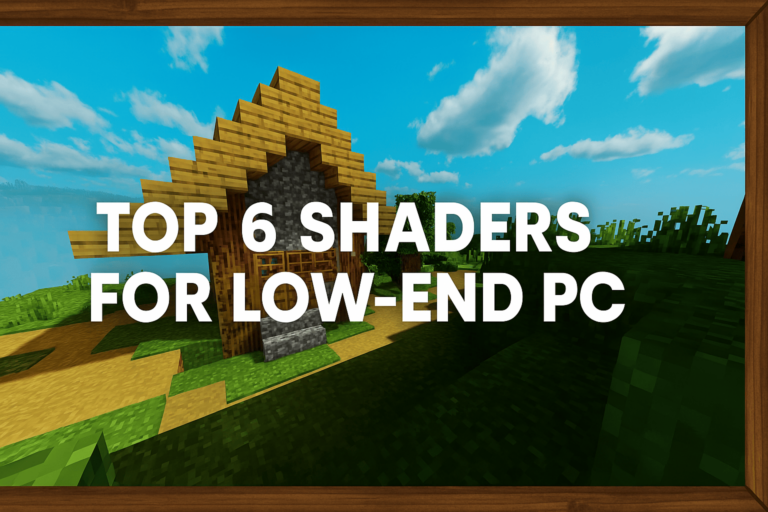 Top 6 Minecraft Shaders for Low-End PCs | GGServers Blog