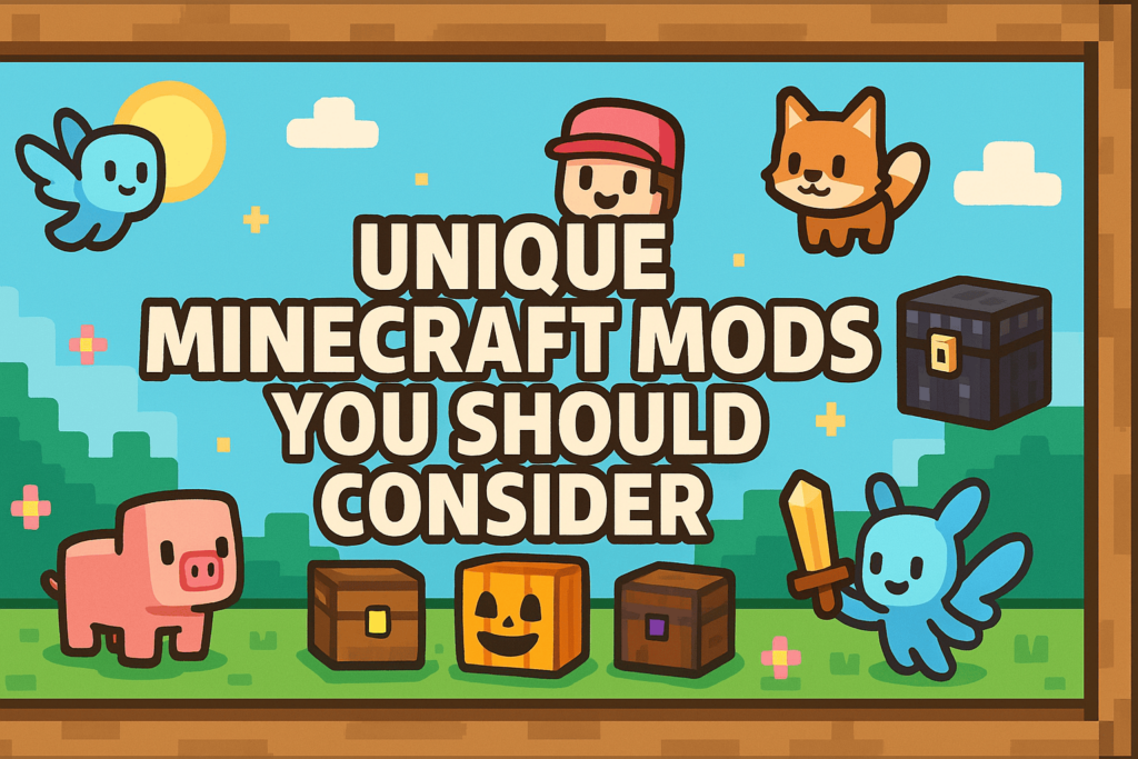 Unique Minecraft Mods you should Consider | GGServers Blog