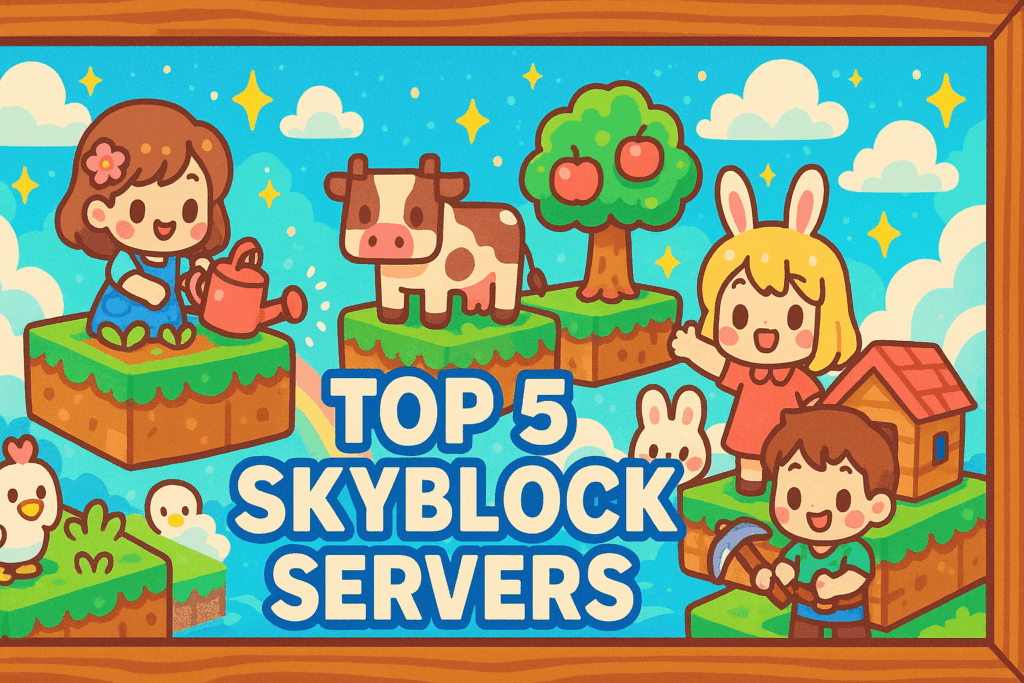 Top 5 Minecraft Skyblock Servers You Must Try | GGServers Blog