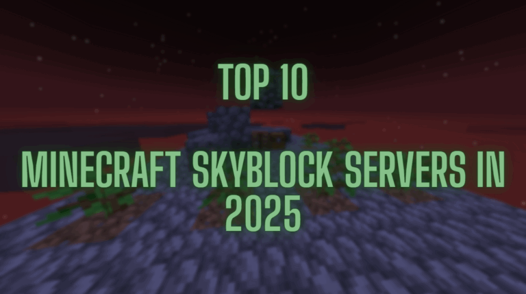 Top 10 Minecraft Skyblock Servers in 2025 | GGServers Blog