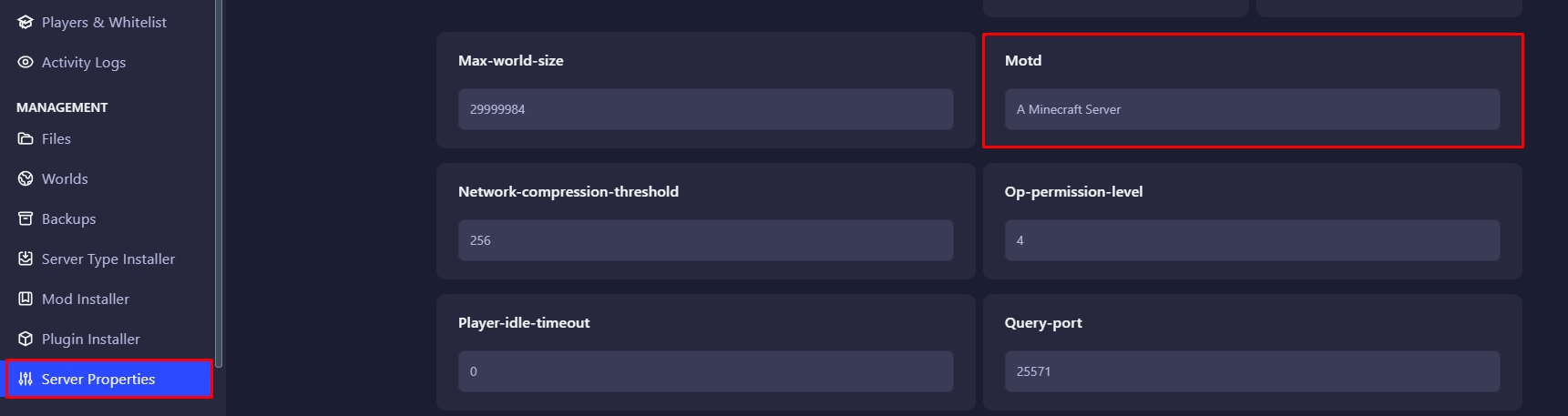 How to Change Your Message of the Day (MOTD) - GGServers Knowledgebase