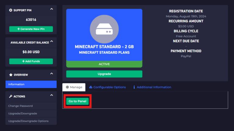 Getting Started! - How to Access and Use Your Multicraft Panel ...