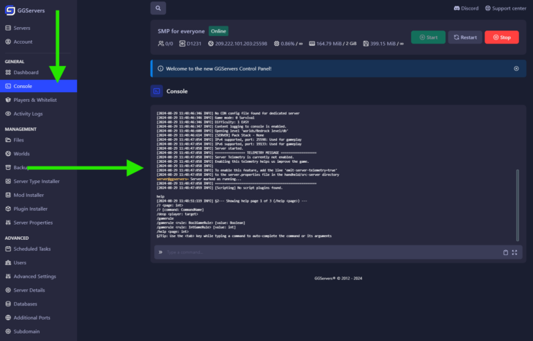 Getting Started! - How to Access and Use Your Multicraft Panel ...