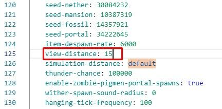 How to Change Your Server View Distance - GGServers
