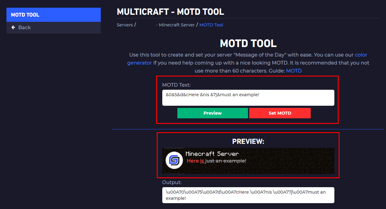 How to Change Your Message of the Day (MOTD) - GGServers