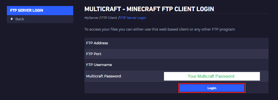 How to Access Your Minecraft Server Files Via FTP - GGServers