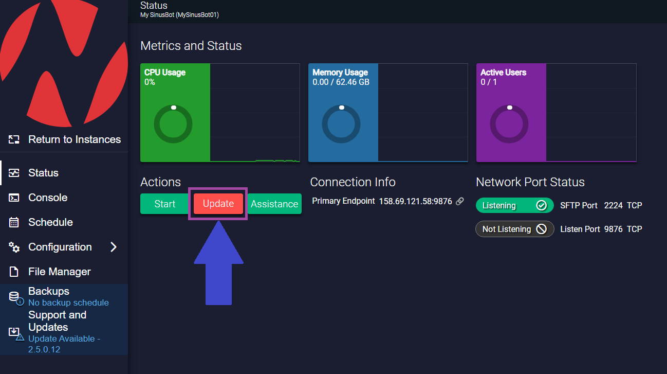 Getting Started - SinusBot - GGServers Knowledgebase