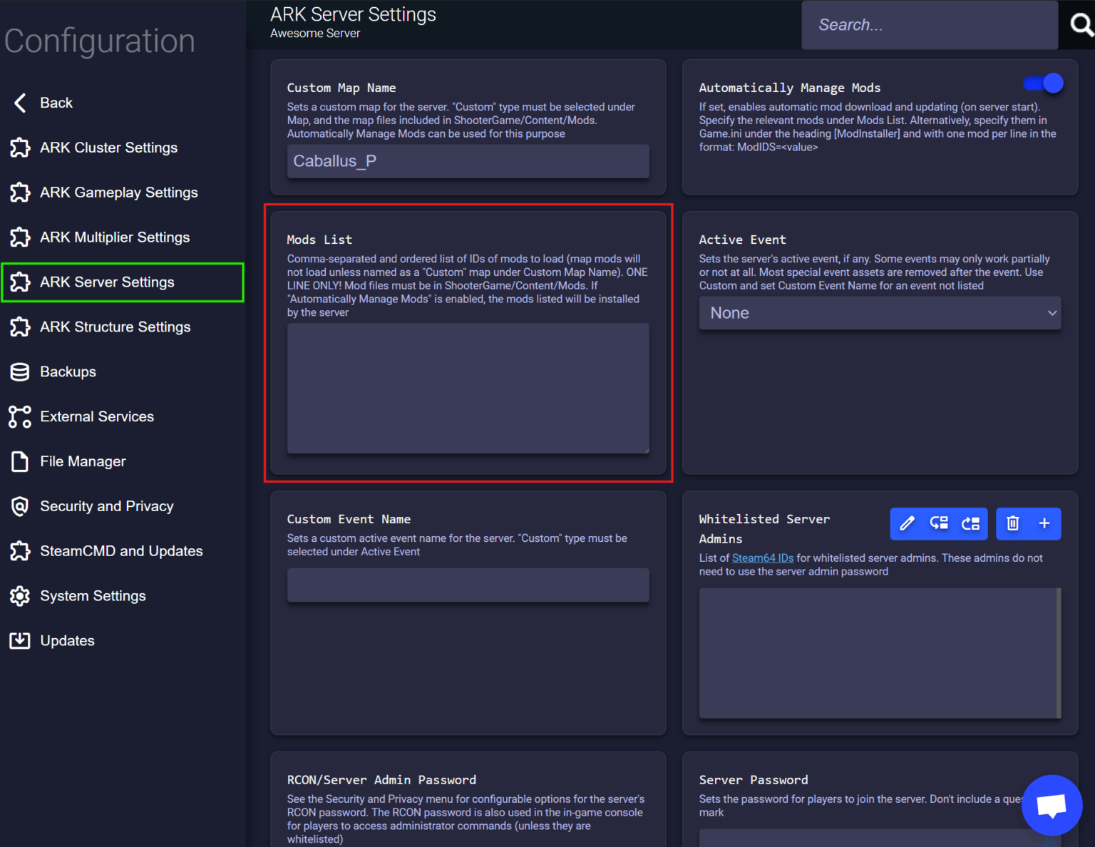 How to add mods to your ARK Server - GGServers Knowledgebase