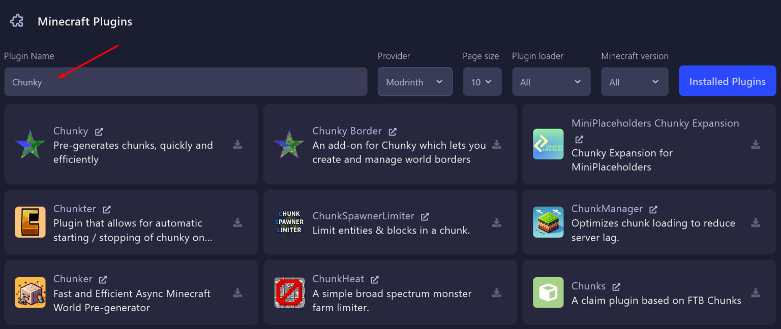 How to Setup and Use Chunky - GGServers Knowledgebase