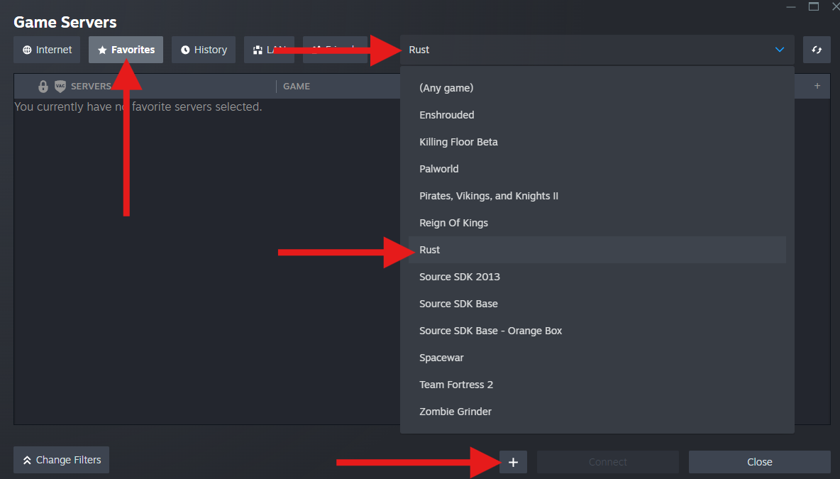 How to Connect to Your Rust Server - GGServers Knowledgebase