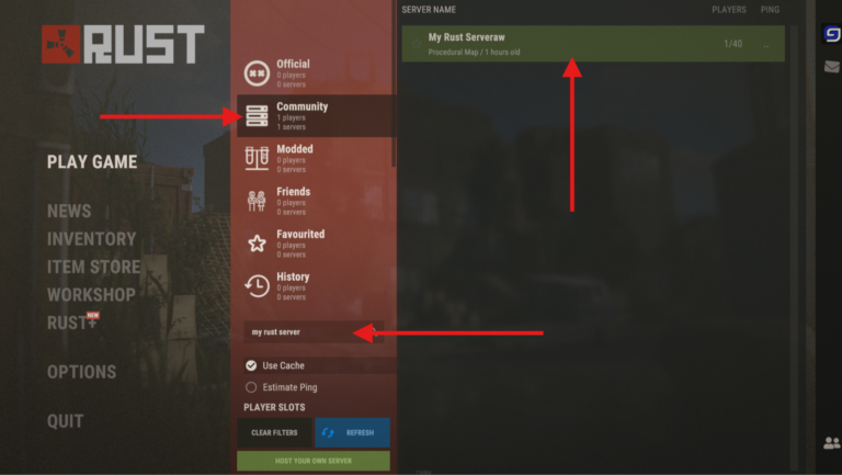 How to Connect to Your Rust Server - GGServers Knowledgebase