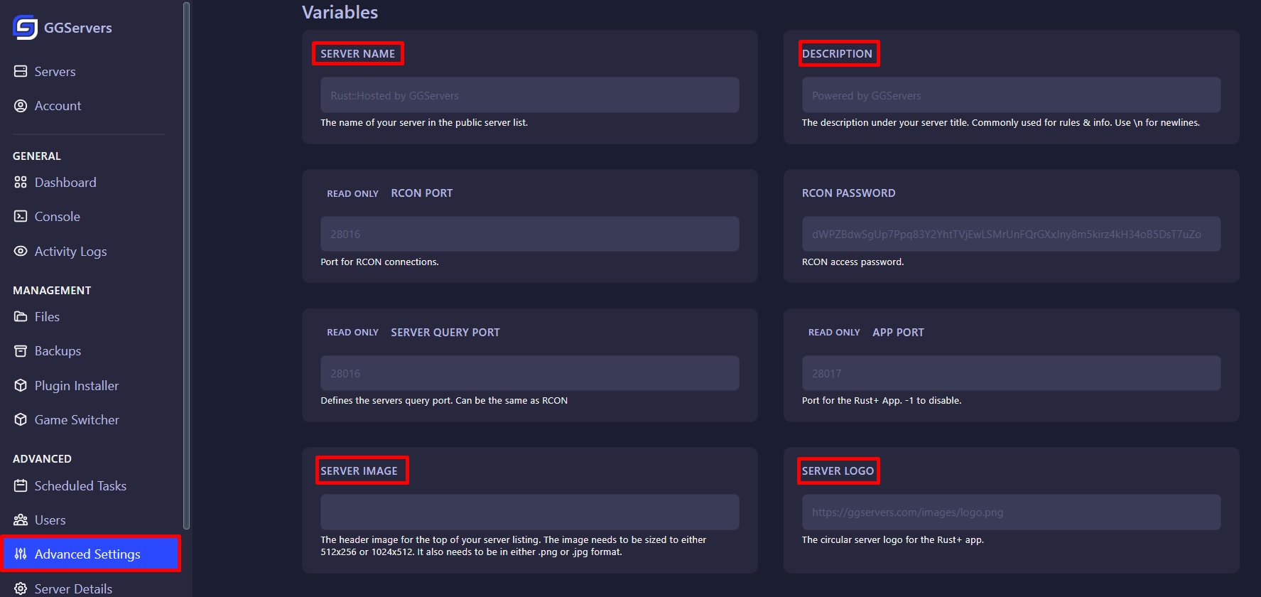 How to Change Appearance of Your Rust Server - GGServers Knowledgebase