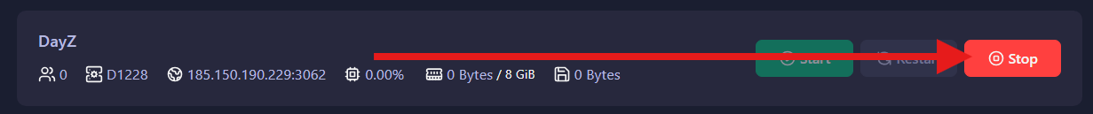 Make Darker Nights DayZ Server - GGServers Knowledgebase
