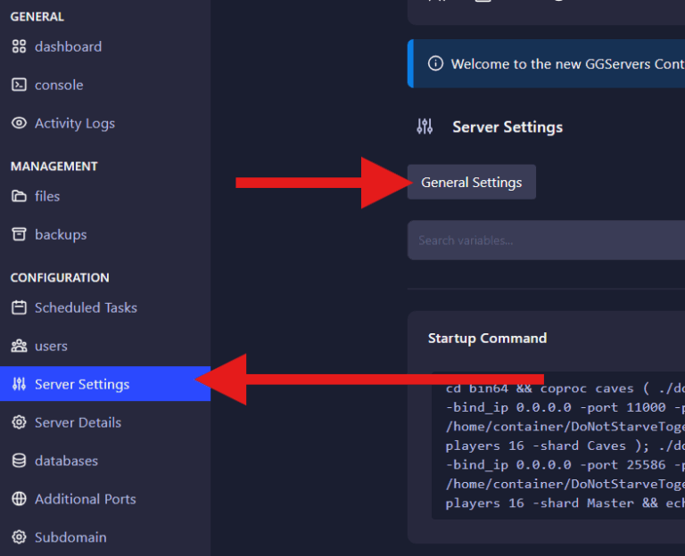How to Change Start Options Of Vintage Story Server - GGServers ...