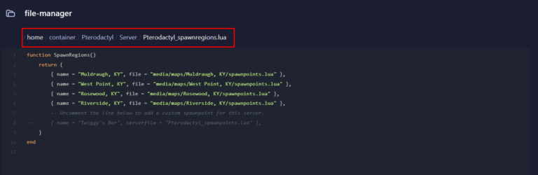 How to Set Up Multiple Custom Spawn Points in Your Project Zomboid Server - GGServers Knowledgebase