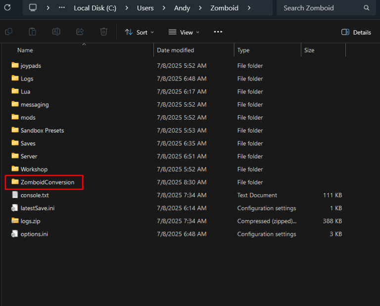 How to Convert Your Project Zomboid Single-Player Save Data to Multiplayer Save Data - GGServers ...