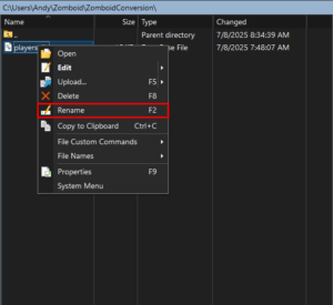 How to Convert Your Project Zomboid Single-Player Save Data to Multiplayer Save Data - GGServers ...