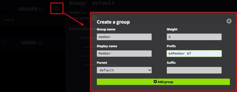 How to set Permissions Using LuckPerms - GGServers Knowledgebase