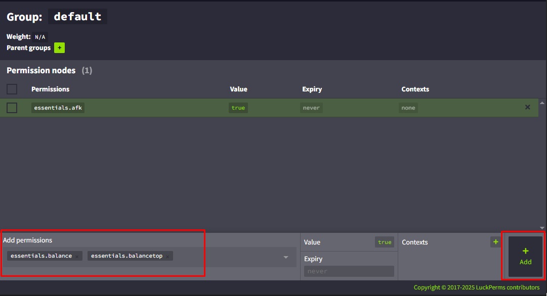 How to set Permissions Using LuckPerms - GGServers Knowledgebase