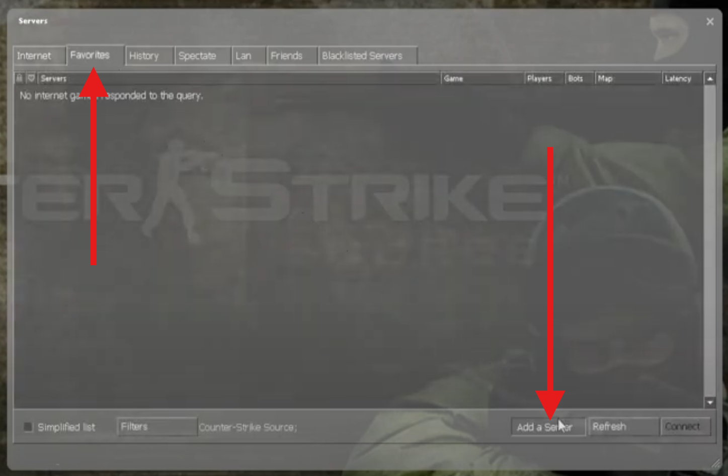 How To Join CS Source Server - GGServers Knowledgebase