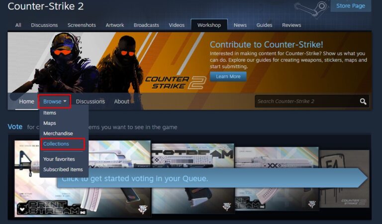 How to Create a Steam Workshop Collection - GGServers Knowledgebase